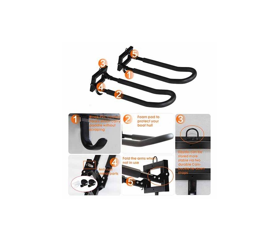 Soporte pared kayak OS2301