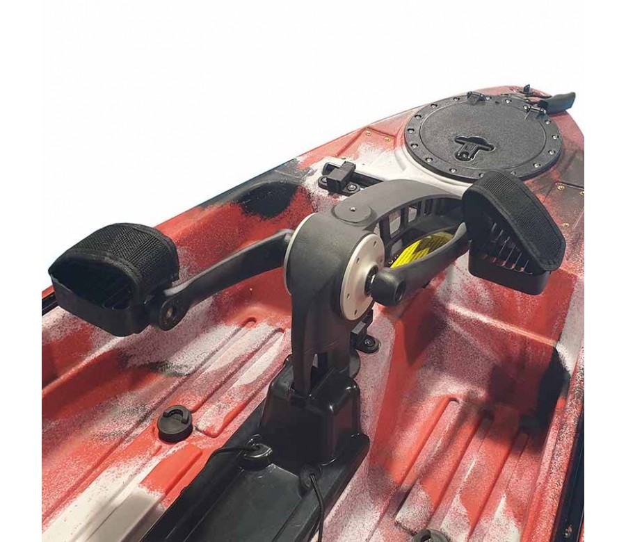 Pedales para kayaks de hélice