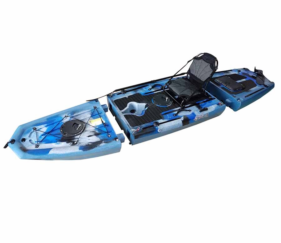 Tabla de paddle surf y kayak para pescadores.